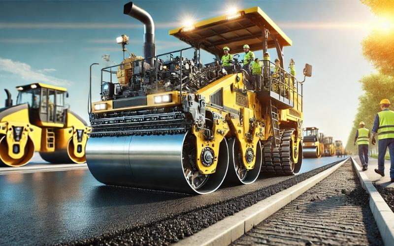 Attrezzature e macchine per asfaltare
